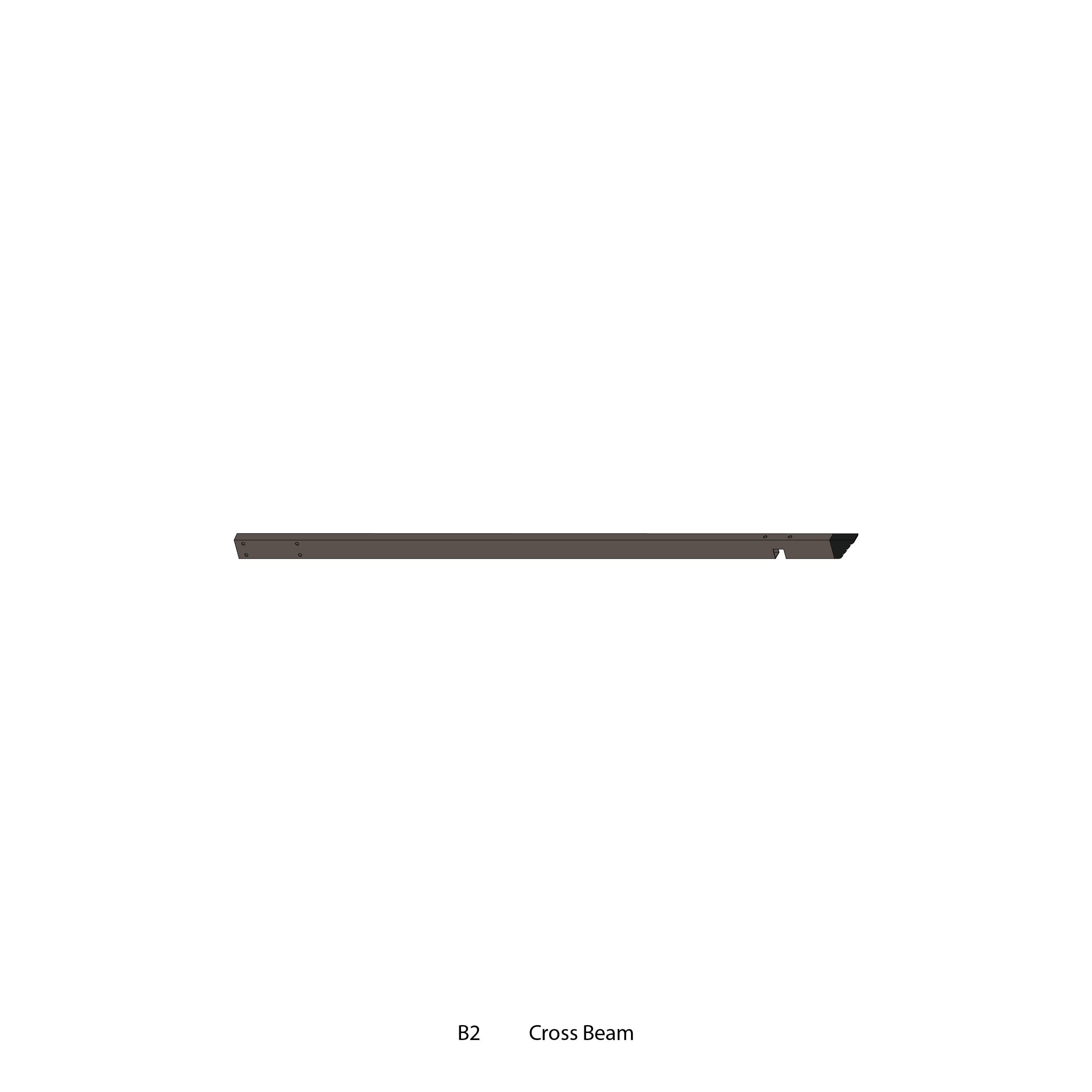 PGFT1010TEX-Part B2 Cross Beam – COOS BAY Outdoors