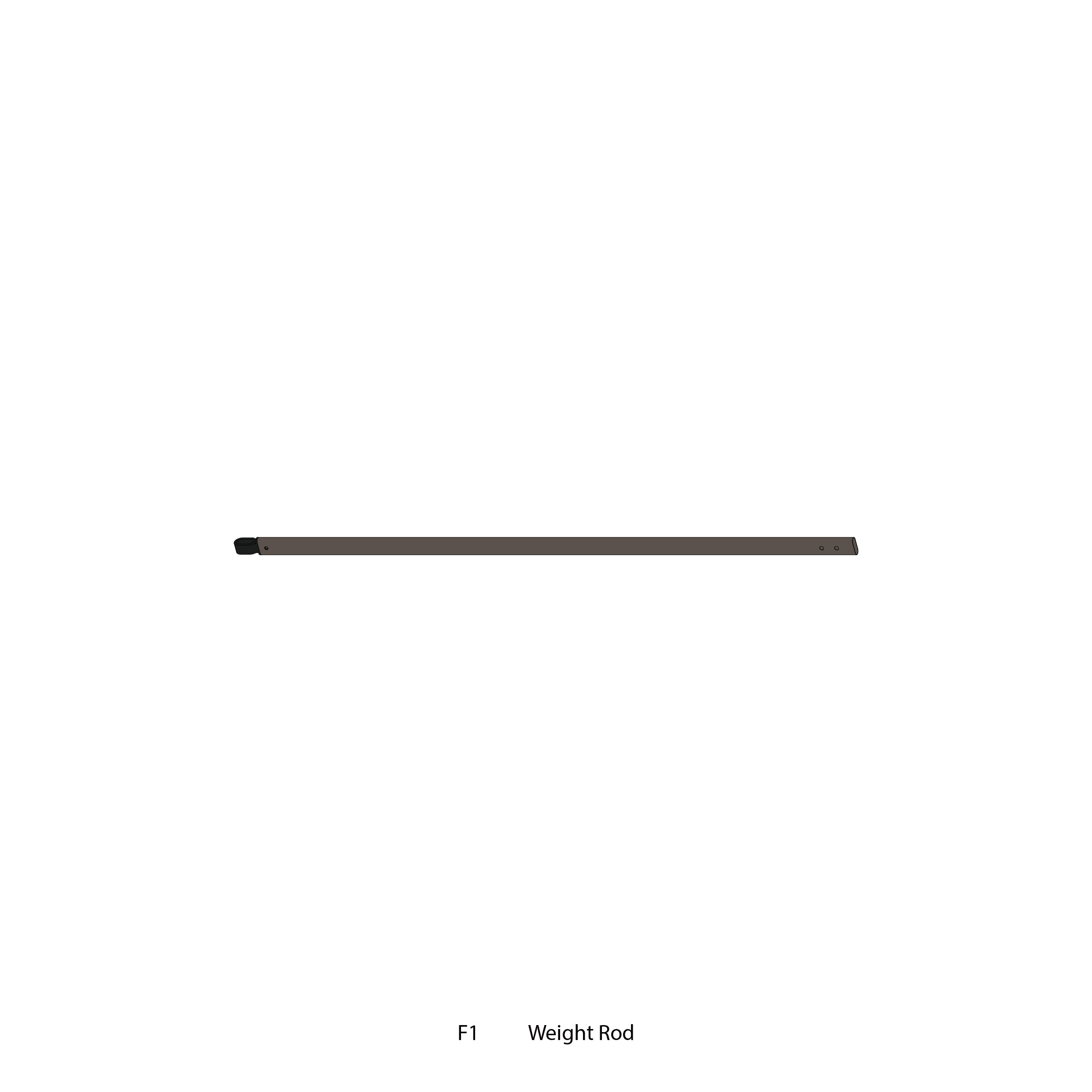 PGFT1010TEX-Part F1 Weight Rod – COOS BAY Outdoors
